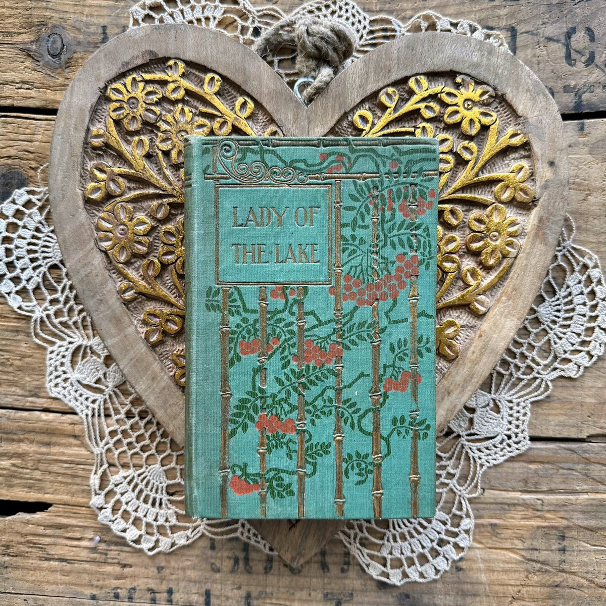 Antique The Lady of the Lake book by Sir Walter Scott– Alison Rose Vintage