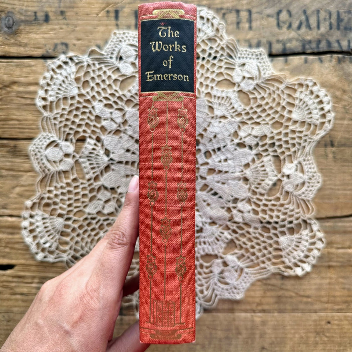 Vintage The Works of Ralph Waldo Emerson Book– Alison Rose Vintage