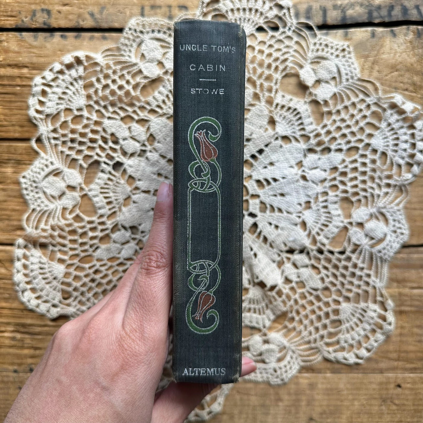 Antique Uncle Tom's Cabin book by Harriet Beecher Stowe– Alison Rose ...