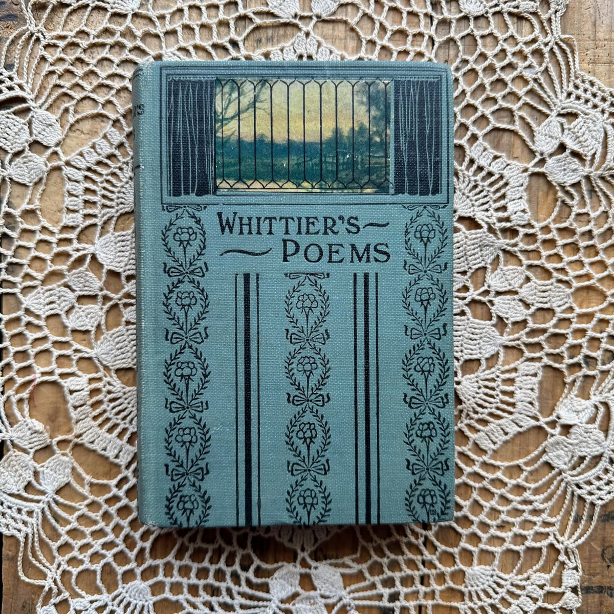Antique Whittier's Poems Book– Alison Rose Vintage