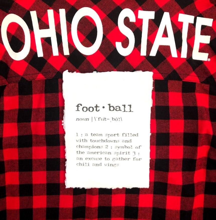 football definition print in typewriter font on handmade paper– Alison ...