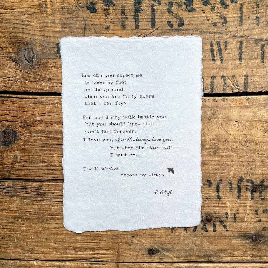 R. Clift Poetry– Alison Rose Vintage