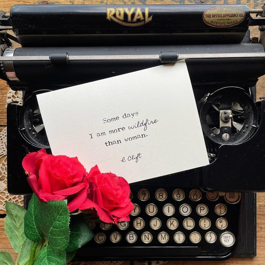 R. Clift Poetry– Alison Rose Vintage